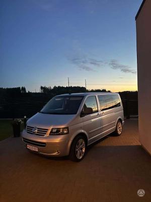 Grey Volkswagen Multivan 2008 in Vilnius, with an engine capacity of 2.46 L and mileage of 336 thousand km for 9000 €, photo 30 on AUTOMOTO.COM.LV