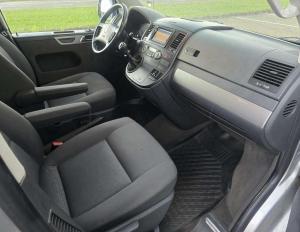 Grey Volkswagen Multivan 2008 in Panevezys, with an engine capacity of 1.90 L and mileage of 328 thousand km for 10499 €, photo 12 on AUTOMOTO.COM.LV