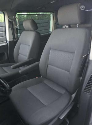 Grey Volkswagen Multivan 2008 in Panevezys, with an engine capacity of 1.90 L and mileage of 328 thousand km for 10499 €, photo 29 on AUTOMOTO.COM.LV