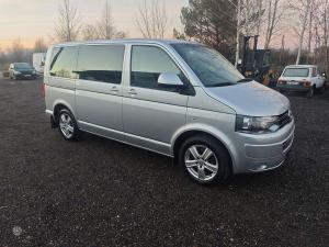 Grey Volkswagen Multivan 2010 in Kretinga, with an engine capacity of 2.00 L and mileage of 450 thousand km for 12300 €, photo 5 on AUTOMOTO.COM.LV