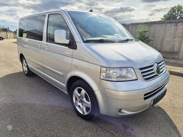 Pelēks Volkswagen Multivan 2010 Mažeikiai, ar dzinēja tilpumu 2.50 L un nobraukumu 310 tūkst. km par 5700 €, foto 6 vietnē AUTOMOTO.COM.LV