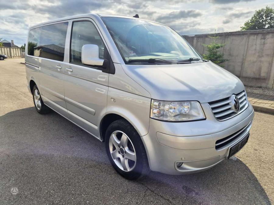 Pelēks Volkswagen Multivan 2010 Mažeikiai, ar dzinēja tilpumu 2.50 L un nobraukumu 310 tūkst. km par 5700 €, foto 7 vietnē AUTOMOTO.COM.LV