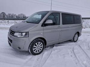 Grey Volkswagen Multivan 2011 in Marijampole, with an engine capacity of 2.00 L and mileage of 257 thousand km for 14200 €, photo  on AUTOMOTO.COM.LV