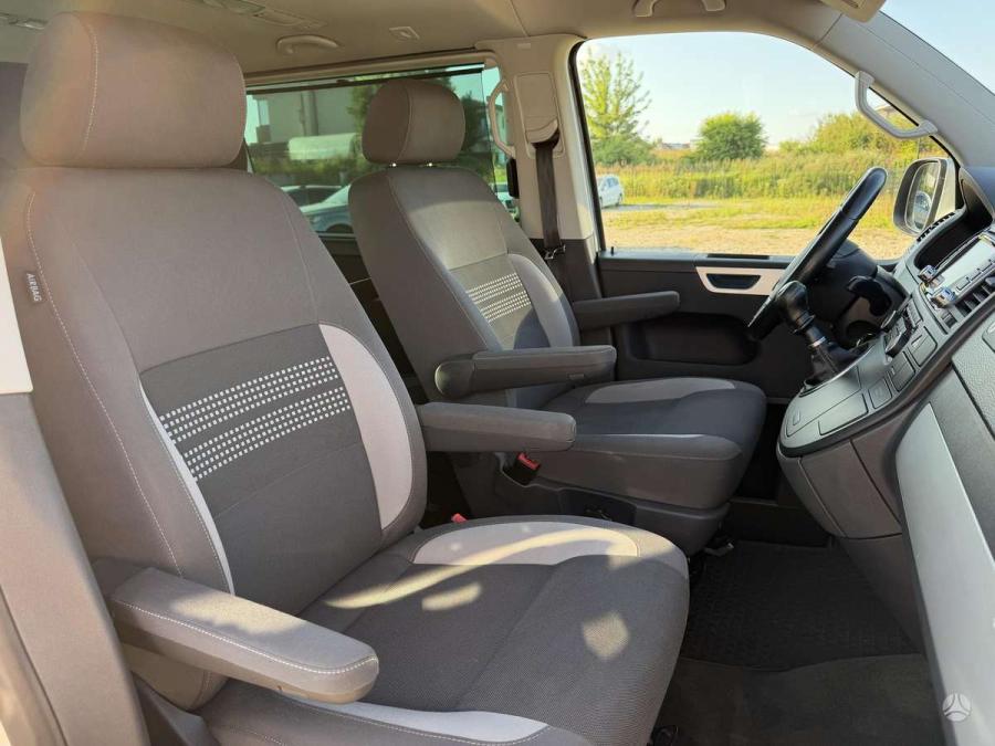 Grey Volkswagen Multivan 2013 in Vilnius, with an engine capacity of 1.97 L and mileage of 267 thousand km for 13950 €, photo 22 on AUTOMOTO.COM.LV