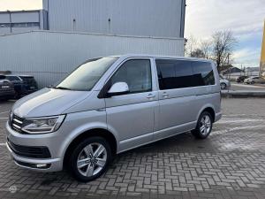 Grey Volkswagen Multivan 2017 in Taurage, with an engine capacity of 1.97 L and mileage of 225 thousand km for 22950 €, photo  on AUTOMOTO.COM.LV