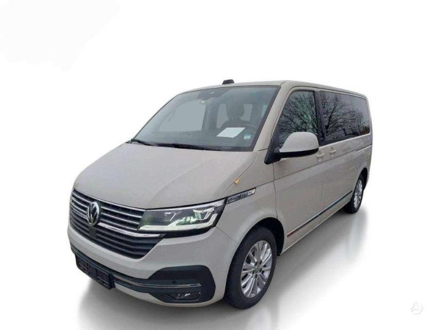 Grey Volkswagen Multivan 2020 in Vilnius, with an engine capacity of 2.00 L and mileage of 166 thousand km for 36990 €, photo 1 on AUTOMOTO.COM.LV