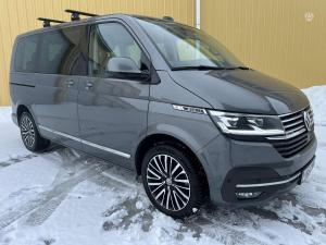 Grey Volkswagen Multivan 2022 in Kaunas, with an engine capacity of 1.97 L and mileage of 112 thousand km for 47500 €, photo 4 on AUTOMOTO.COM.LV