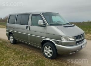 Grey Volkswagen Multivan 1997 in Bauska, with an engine capacity of 2.50 L and mileage of 403 thousand km for 4900 €, photo  on AUTOMOTO.COM.LV