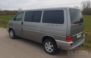 Grey Volkswagen Multivan 1997 in Bauska, with an engine capacity of 2.50 L and mileage of 403 thousand km for 4900 €, photo 3 on AUTOMOTO.COM.LV