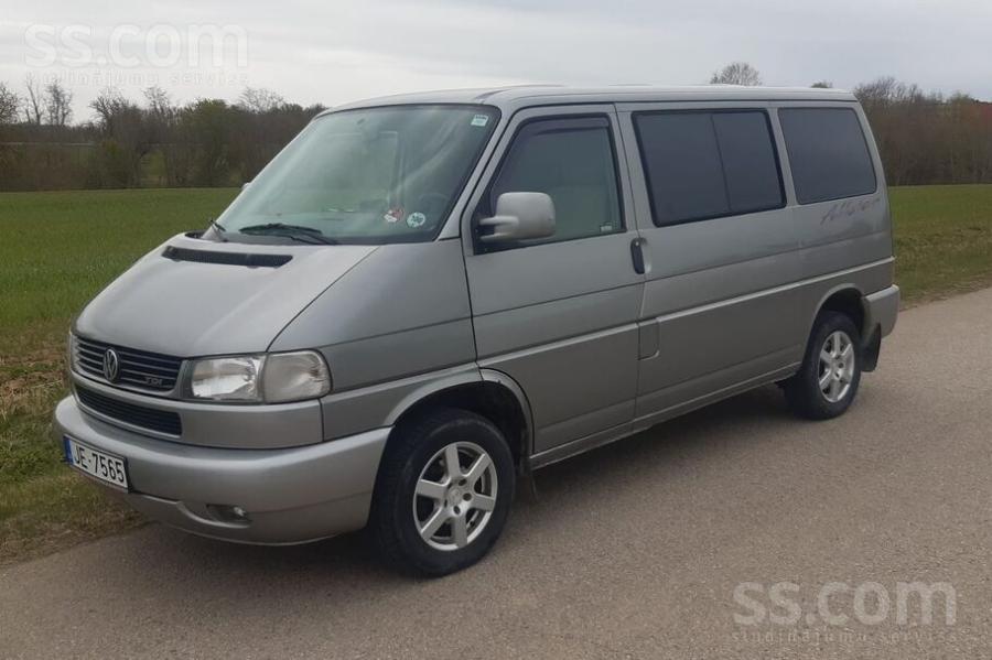 Grey Volkswagen Multivan 1997 in Bauska, with an engine capacity of 2.50 L and mileage of 403 thousand km for 4900 €, photo 4 on AUTOMOTO.COM.LV