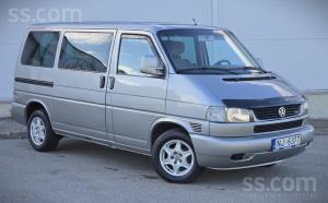 Grey Volkswagen Multivan 2000 in Tukums, with an engine capacity of 2.50 L and mileage of 376 thousand km for 3350 €, photo 2 on AUTOMOTO.COM.LV