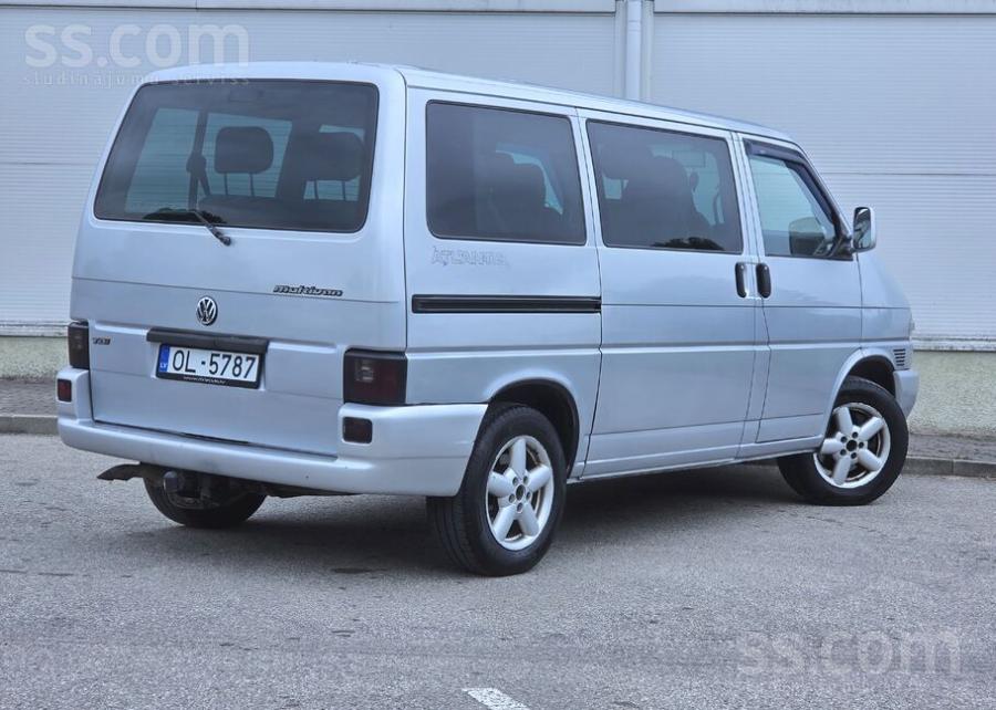 Серый Фольксваген Мультиван 2000 в Тукумс, объемом двигателя 2.50 л и пробегом 460 тыс. км за 6800 €, фото 5 на AUTOMOTO.COM.LV