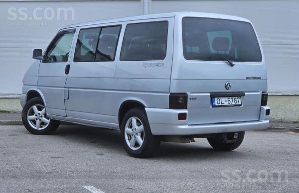 Pelēks Volkswagen Multivan 2000 Tukums, ar dzinēja tilpumu 2.50 L un nobraukumu 460 tūkst. km par 6800 €, foto 3 vietnē AUTOMOTO.COM.LV