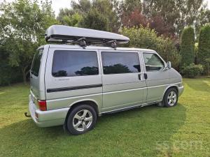 Grey Volkswagen Multivan 2001 in Riga, with an engine capacity of 2.50 L and mileage of 444 thousand km for 7200 €, photo 4 on AUTOMOTO.COM.LV