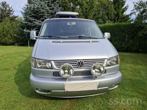 Grey Volkswagen Multivan 2001 in Riga, with an engine capacity of 2.50 L and mileage of 444 thousand km for 7200 €, photo 9 on AUTOMOTO.COM.LV