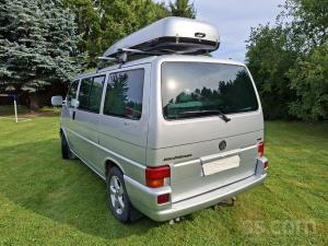 Grey Volkswagen Multivan 2001 in Riga, with an engine capacity of 2.50 L and mileage of 444 thousand km for 7200 €, photo 11 on AUTOMOTO.COM.LV