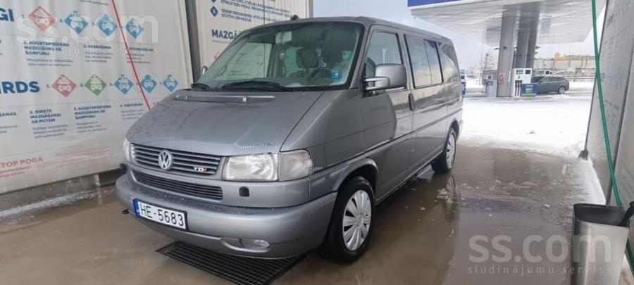 Pelēks Volkswagen Multivan 2002 Liepāja, ar dzinēja tilpumu 2.50 L un nobraukumu 327 tūkst. km par 8400 €, foto 5 vietnē AUTOMOTO.COM.LV