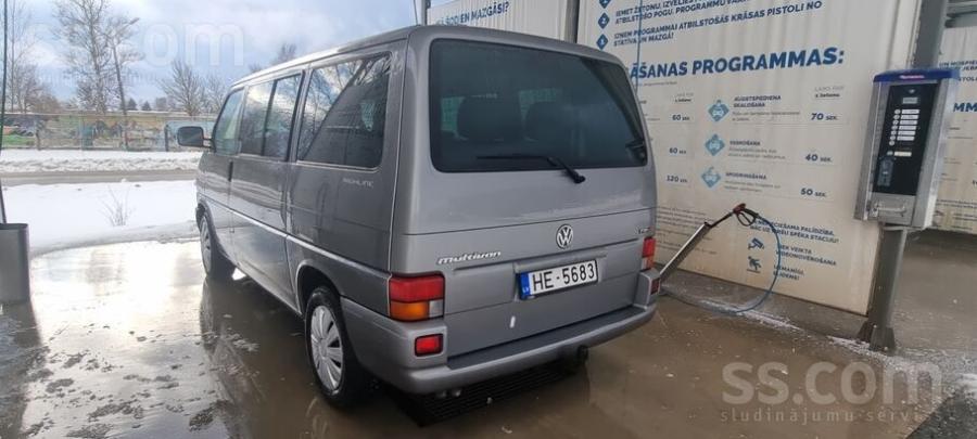 Pelēks Volkswagen Multivan 2002 Liepāja, ar dzinēja tilpumu 2.50 L un nobraukumu 327 tūkst. km par 8400 €, foto 6 vietnē AUTOMOTO.COM.LV