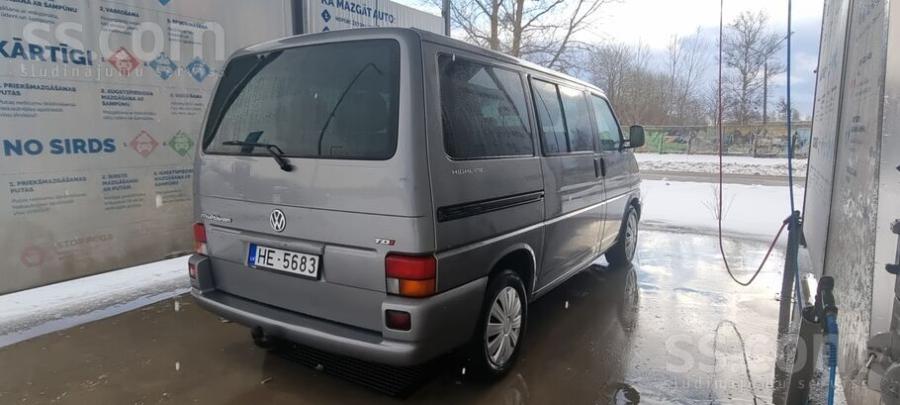 Pelēks Volkswagen Multivan 2002 Liepāja, ar dzinēja tilpumu 2.50 L un nobraukumu 327 tūkst. km par 8400 €, foto 7 vietnē AUTOMOTO.COM.LV