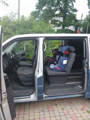 Grey Volkswagen Multivan 2003 in Riga, with an engine capacity of 2.50 L and mileage of 494 thousand km for 4500 €, photo 10 on AUTOMOTO.COM.LV