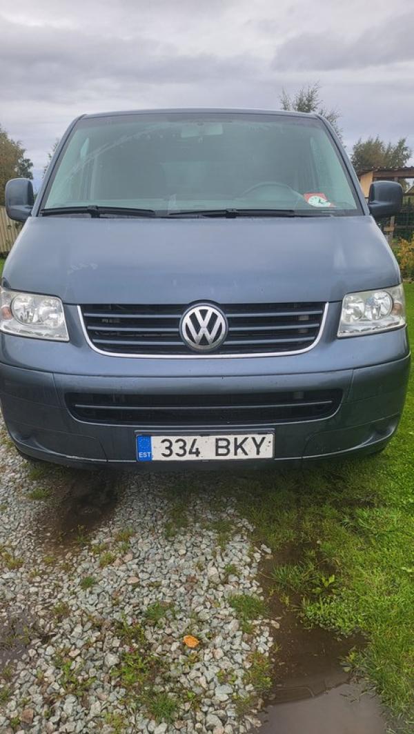 Серый Фольксваген Мультиван 2005 в Маарду, объемом двигателя 1.90 л и пробегом 470 тыс. км за 2500 €, фото 10 на AUTOMOTO.COM.LV