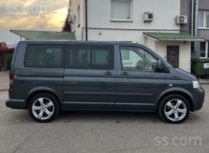 Grey Volkswagen Multivan 2005 in Riga, with an engine capacity of 2.50 L and mileage of 282 thousand km for 7850 €, photo 6 on AUTOMOTO.COM.LV