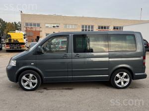 Grey Volkswagen Multivan 2005 in Riga, with an engine capacity of 2.50 L and mileage of 282 thousand km for 7850 €, photo 7 on AUTOMOTO.COM.LV