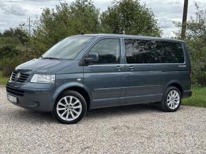 Grey Volkswagen Multivan 2006 in Tukums, with an engine capacity of 2.50 L and mileage of 320 thousand km for 8490 €, photo 5 on AUTOMOTO.COM.LV