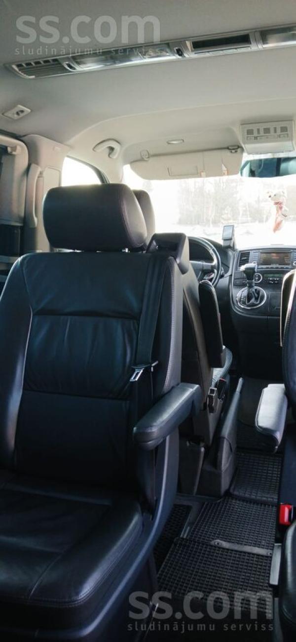 Pelēks Volkswagen Multivan 2008 Valmiera, ar dzinēja tilpumu 2.50 L un nobraukumu 321 tūkst. km par 9300 €, foto 6 vietnē AUTOMOTO.COM.LV