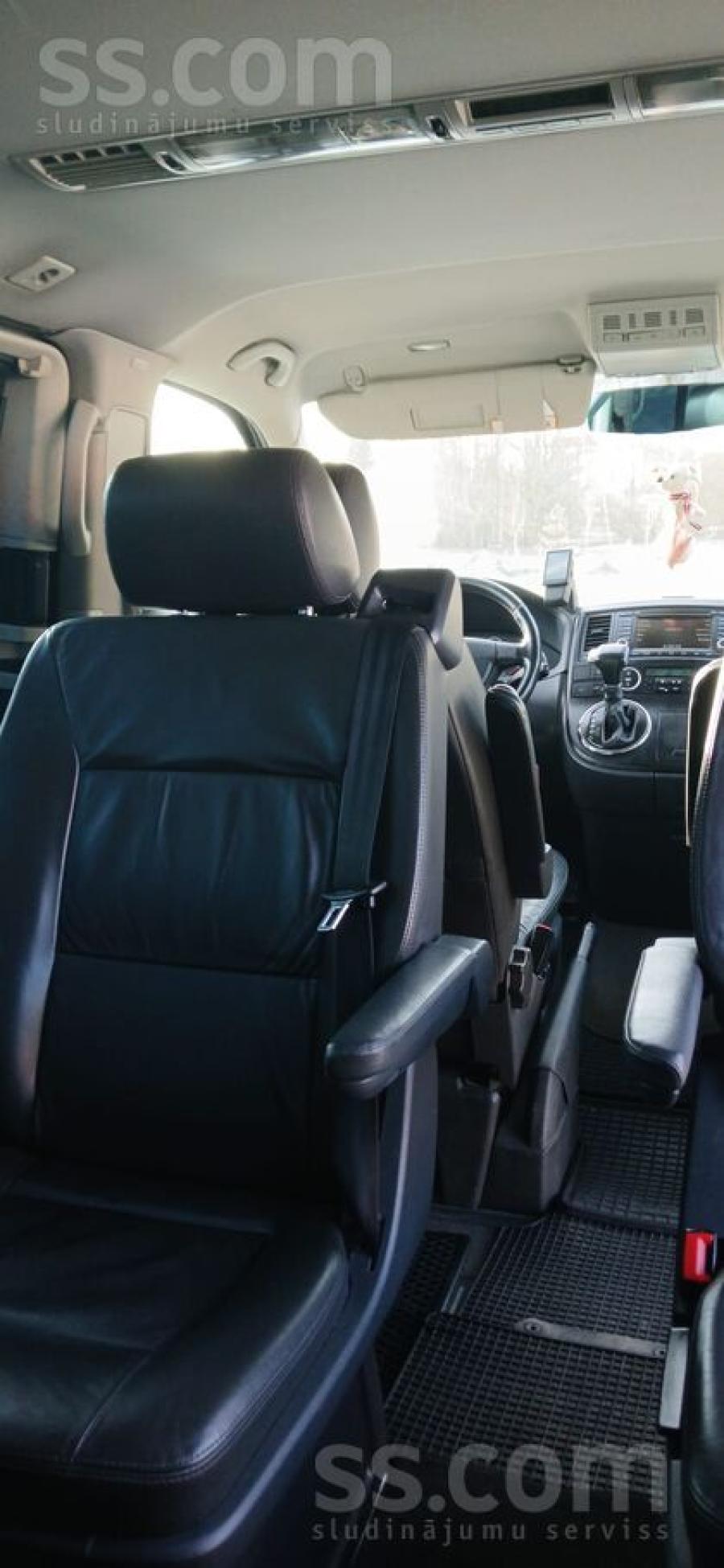 Pelēks Volkswagen Multivan 2008 Valmiera, ar dzinēja tilpumu 2.50 L un nobraukumu 321 tūkst. km par 9300 €, foto 14 vietnē AUTOMOTO.COM.LV
