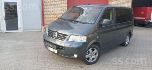 Grey Volkswagen Multivan 2008 in Valmiera, with an engine capacity of 2.50 L and mileage of 334 thousand km for 7800 €, photo  on AUTOMOTO.COM.LV