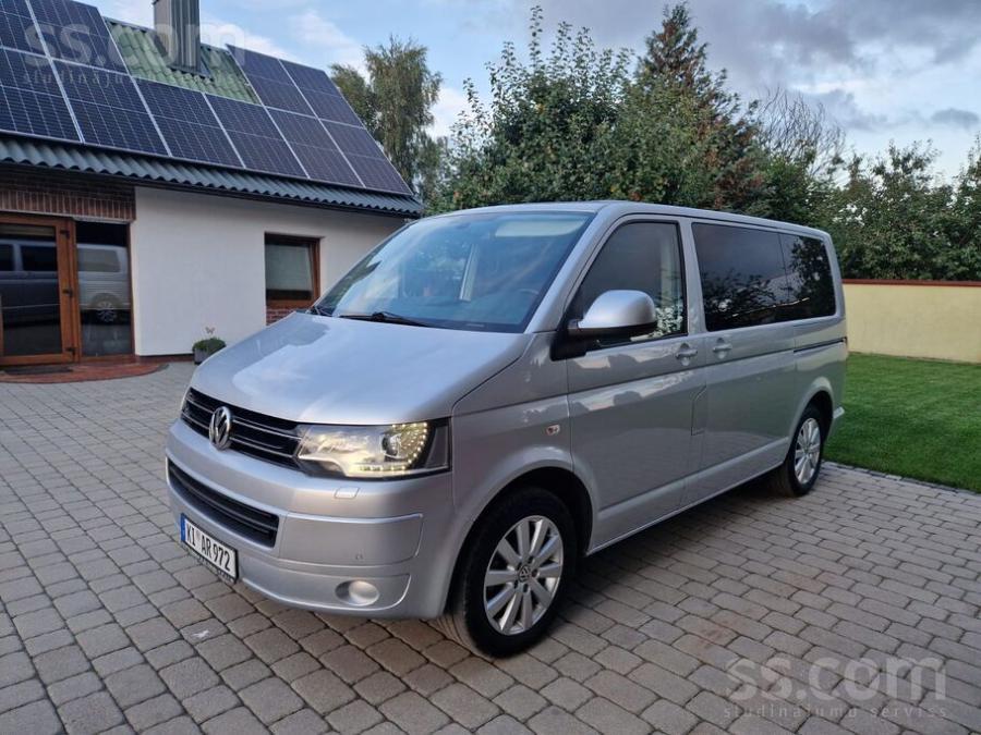 Grey Volkswagen Multivan 2012 in Telschi, with an engine capacity of 2.00 L and mileage of 251 thousand km for 14950 €, photo 1 on AUTOMOTO.COM.LV