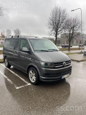 Grey Volkswagen Multivan 2016 in Riga, with an engine capacity of 2.00 L and mileage of 216 thousand km for 18750 €, photo  on AUTOMOTO.COM.LV