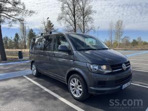 Grey Volkswagen Multivan 2016 in Riga, with an engine capacity of 2.00 L and mileage of 221 thousand km for 17700 €, photo  on AUTOMOTO.COM.LV
