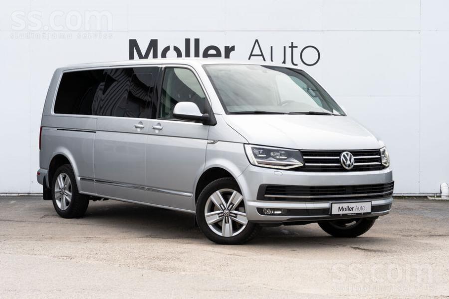 Grey Volkswagen Multivan 2019 in Riga, with an engine capacity of 2.00 L and mileage of 143 thousand km for 5500 €, photo 2 on AUTOMOTO.COM.LV