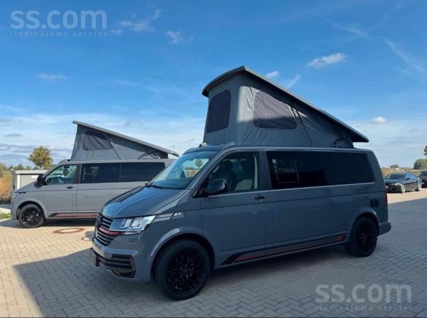 Grey Volkswagen Multivan 2020 in Liepaja, with an engine capacity of 2.00 L and mileage of 155 thousand km for 45499 €, photo 2 on AUTOMOTO.COM.LV