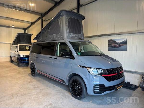 Grey Volkswagen Multivan 2020 in Liepaja, with an engine capacity of 2.00 L and mileage of 155 thousand km for 45499 €, photo 3 on AUTOMOTO.COM.LV