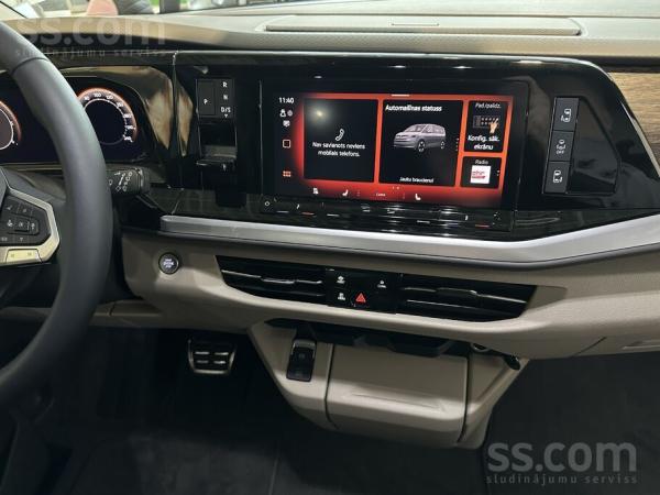 Pelēks Volkswagen Multivan 2025 Valmiera, ar dzinēja tilpumu 2.00 L un nobraukumu 10 tūkst. km par 64100 €, foto 10 vietnē AUTOMOTO.COM.LV