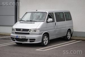 Серый Фольксваген Мультиван 2002 в Рига, объемом двигателя 2.50 л и пробегом 293 тыс. км за 7000 €, фото  на AUTOMOTO.COM.LV