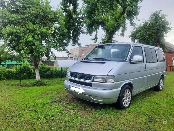 Pelēks Volkswagen Multivan 2002 Kėdainiai, ar dzinēja tilpumu 2.46 L un nobraukumu 325 tūkst. km par 9900 €, foto 1 vietnē AUTOMOTO.COM.LV