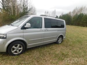 Pelēks Volkswagen Multivan 2004 Jelgava, ar dzinēja tilpumu 2.50 L un nobraukumu 315 tūkst. km par 7150 €, foto 5 vietnē AUTOMOTO.COM.LV