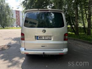 Pelēks Volkswagen Multivan 2004 Rīga, ar dzinēja tilpumu 2.50 L un nobraukumu 441 tūkst. km par 5900 €, foto 6 vietnē AUTOMOTO.COM.LV