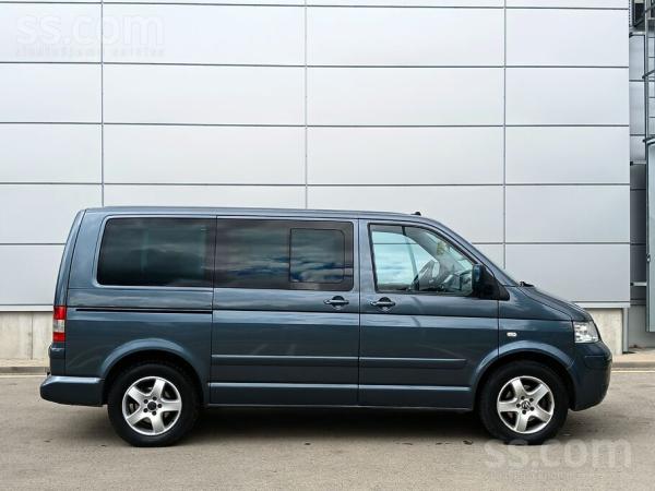 Grey Volkswagen Multivan 2004 in Riga, with an engine capacity of 2.50 L and mileage of 0 thousand km for 5890 €, photo 2 on AUTOMOTO.COM.LV