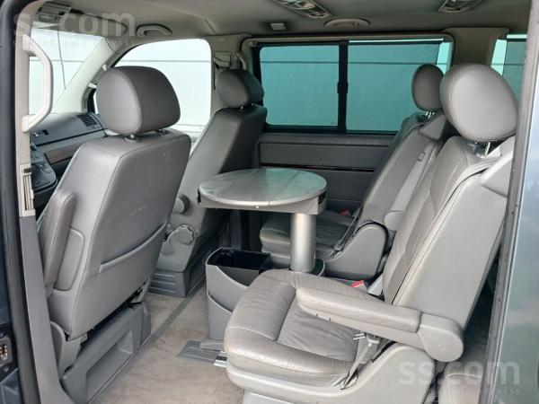 Grey Volkswagen Multivan 2004 in Riga, with an engine capacity of 2.50 L and mileage of 0 thousand km for 5890 €, photo 9 on AUTOMOTO.COM.LV