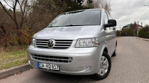 Grey Volkswagen Multivan 2005 in Vilnius, with an engine capacity of 1.90 L and mileage of 368 thousand km for 8390 €, photo  on AUTOMOTO.COM.LV