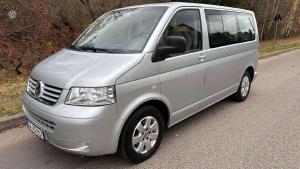 Grey Volkswagen Multivan 2005 in Vilnius, with an engine capacity of 1.90 L and mileage of 368 thousand km for 8290 €, photo 9 on AUTOMOTO.COM.LV