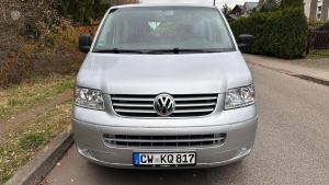 Grey Volkswagen Multivan 2005 in Vilnius, with an engine capacity of 1.90 L and mileage of 368 thousand km for 8290 €, photo 10 on AUTOMOTO.COM.LV
