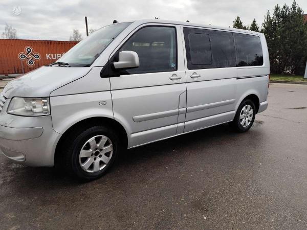 Grey Volkswagen Multivan 2005 in Taurage, with an engine capacity of 0.00 L and mileage of 296 thousand km for 5999 €, photo 1 on AUTOMOTO.COM.LV