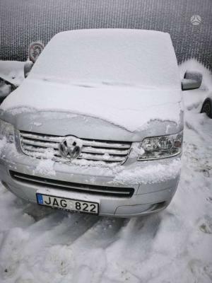 Pelēks Volkswagen Multivan 2005 Kauņa, ar dzinēja tilpumu 1.90 L un nobraukumu 333 tūkst. km par 3600 €, foto  vietnē AUTOMOTO.COM.LV