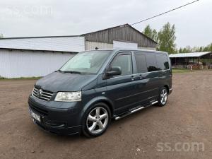 Grey Volkswagen Multivan 2005 in Limbazi, with an engine capacity of 2.50 L and mileage of 363 thousand km for 7900 €, photo  on AUTOMOTO.COM.LV